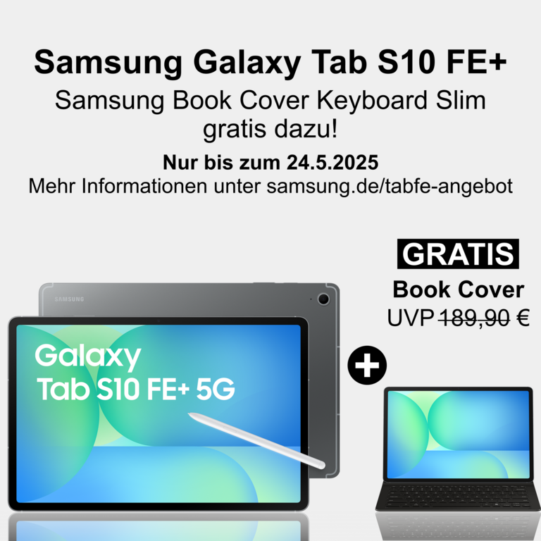 Neues Samsung Galaxy Tab S10 FE+ 5G mit Datentarif bestellen