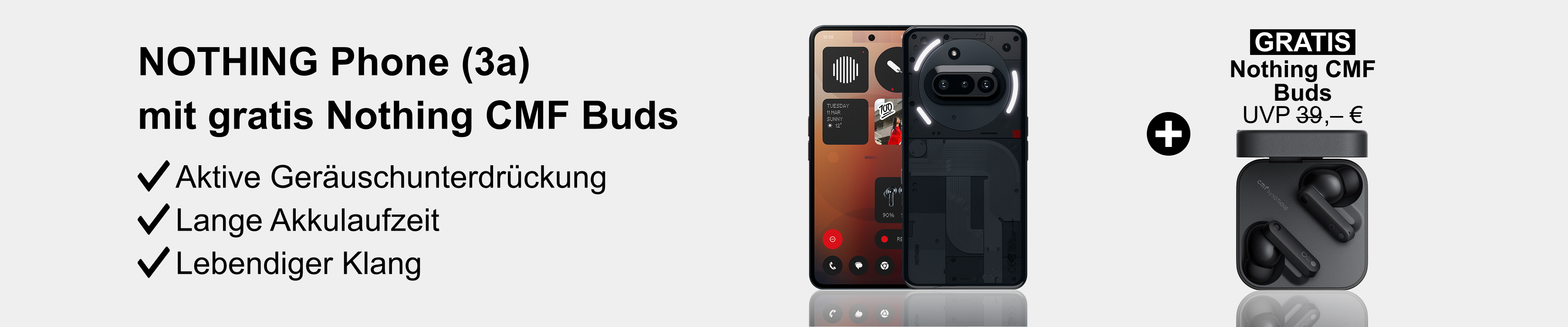 Neues Nothing Phone (3a) mit Vertrag bestellen